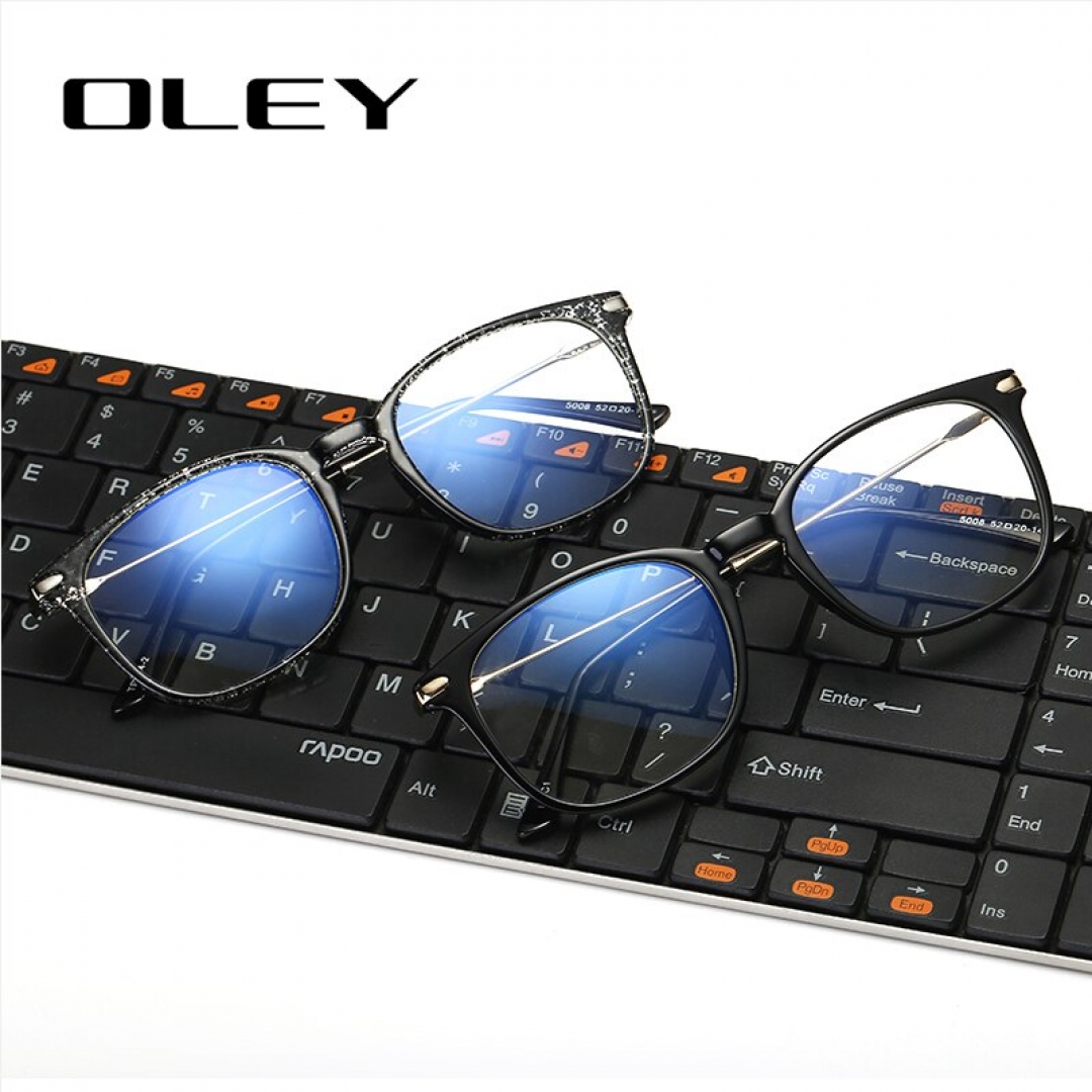 Computer Glasses For Men | Square Eyeglasses Men | Oley Sunglasses